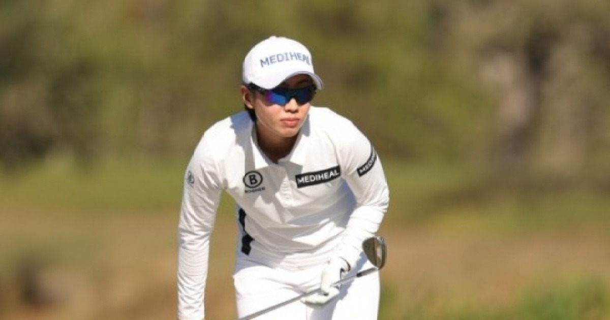 '막판 역전 노린다' 안나린, LPGA 투어 시즌 최종전 3R 공동 4위…선두와 4타 차