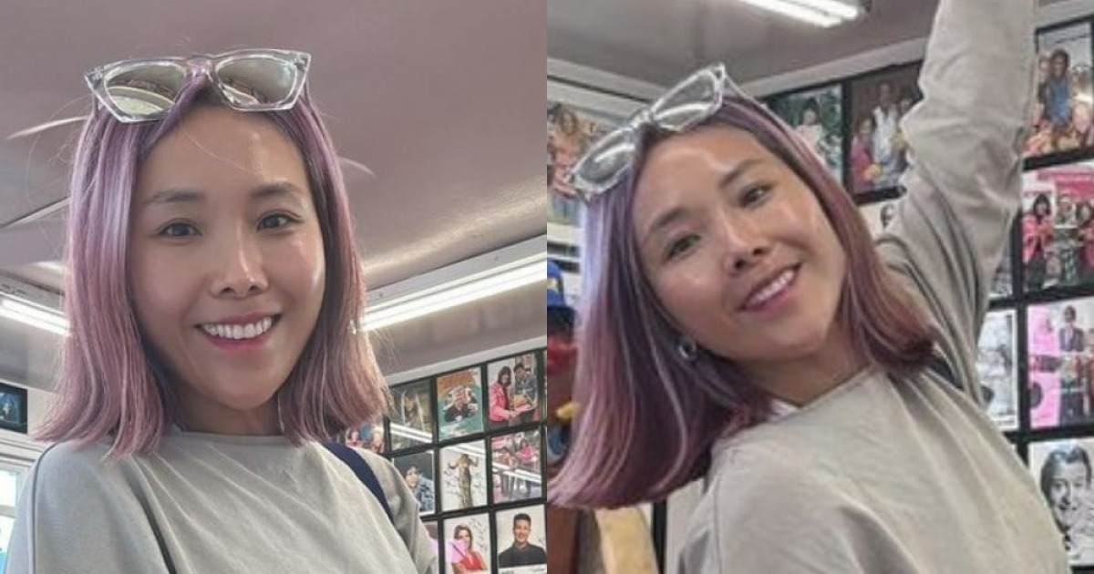 '11kg 감량' 신봉선, 완전히 달라진 턱선…빗살무늬 토기보다 뾰족