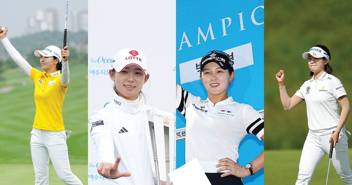 아디다스골프, 2024시즌 KLPGA 대회 중 '15승' 골프화 기록