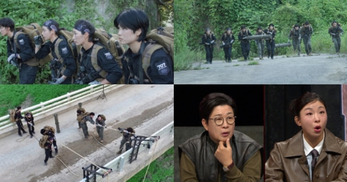 ‘강철부대W’ 해병대vs707, 역대급 행군 미션