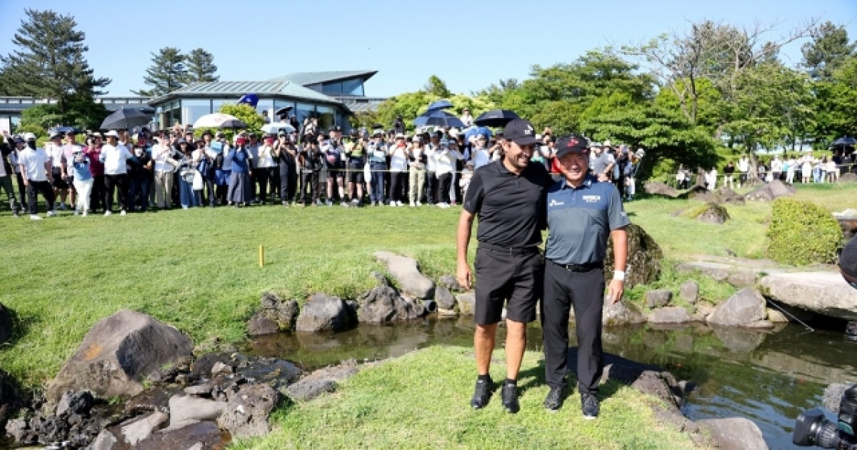 최경주의 SKT오픈 ‘섬 샷’, 2024시즌 KPGA투어 최고 명장면 ‘톱5’ 선정