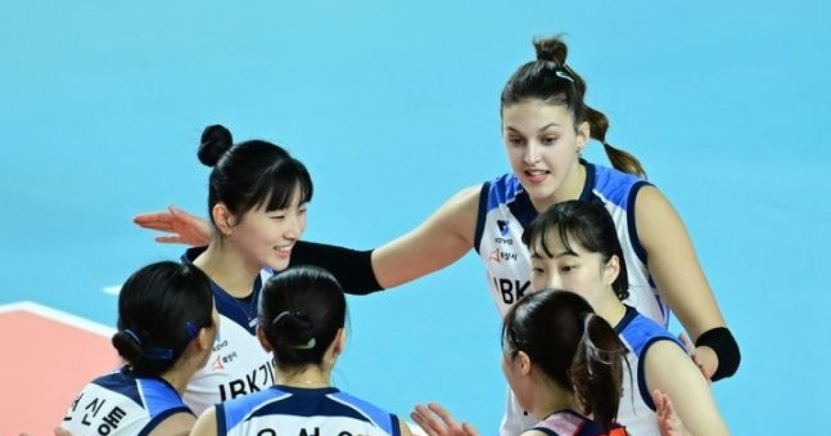 3강 구도! IBK기업은행, 7년 만에 6연승 질주…2위 도약