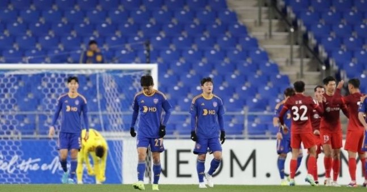 ‘승점0’ 5연패 울산 HD, ACLE 16강도 못 가나