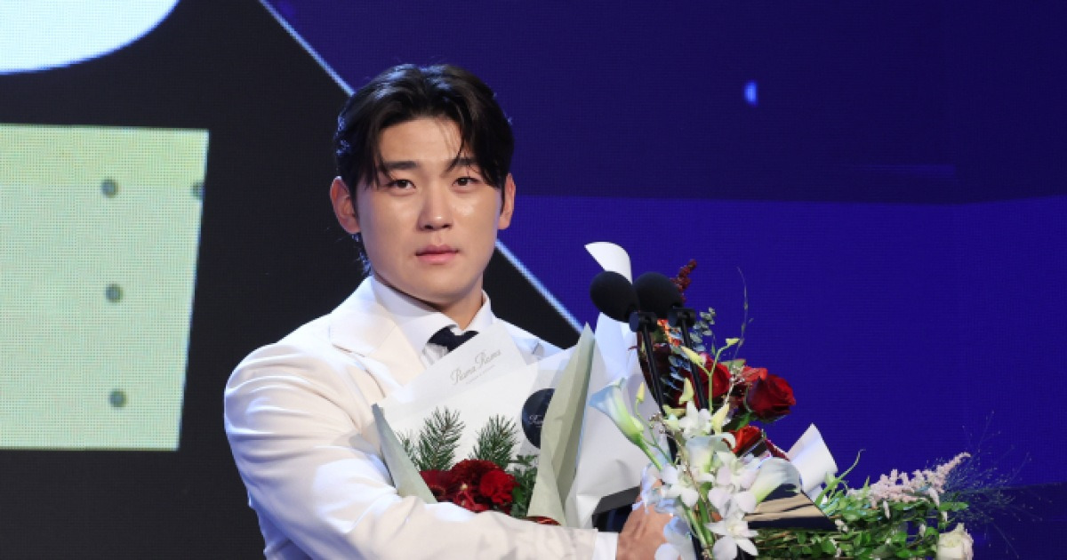 '최고의 별' KIA 김도영, 타이거즈 역대 10번째 MVP…득표율 94.06% [KBO 시상식]