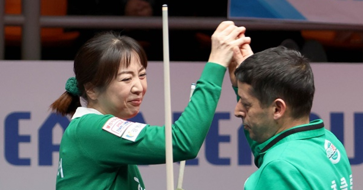 하나카드, SK렌터카 꺾고 PBA 팀리그 4R 선두 도약