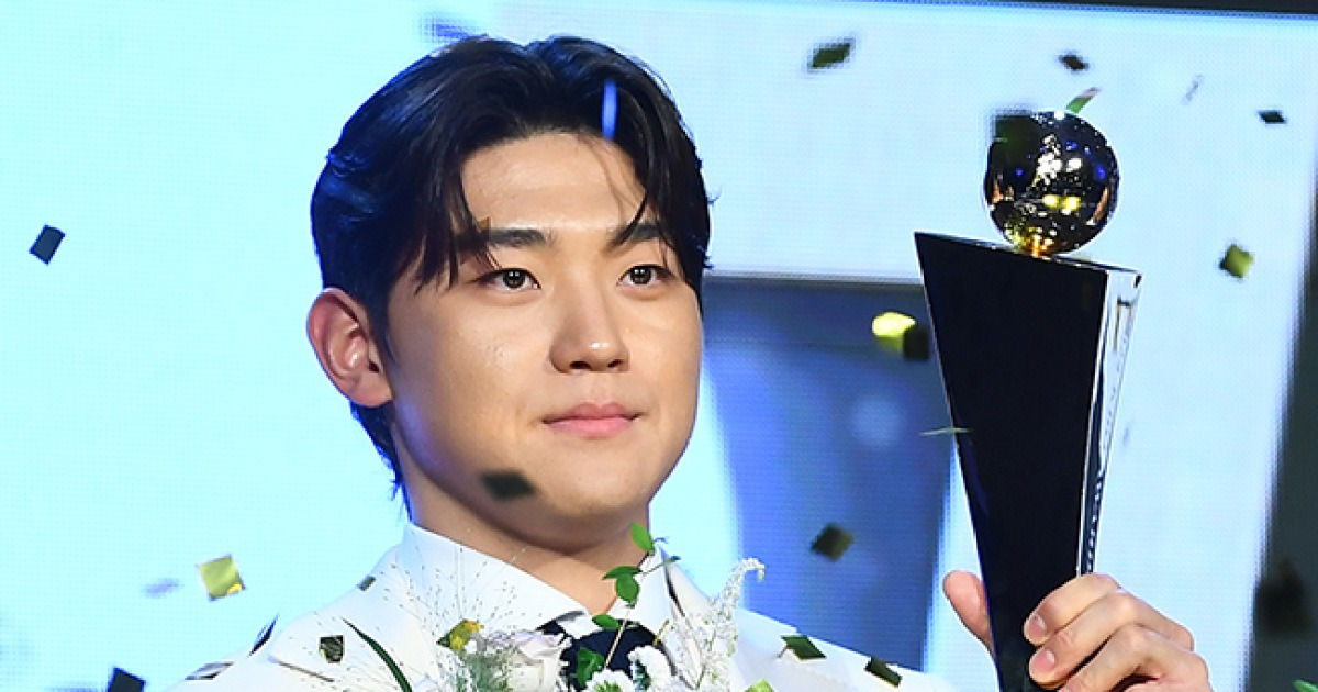 [ST포토] 김도영, 2024 KBO MVP!