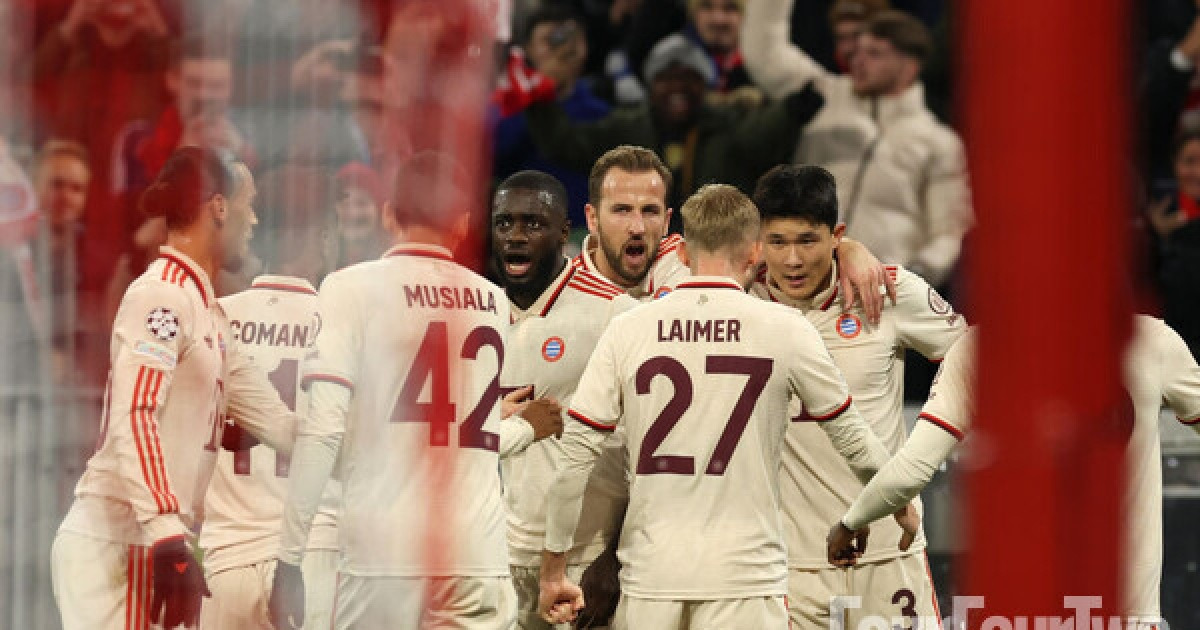 [ucl.review] '김민재 데뷔골!‘ 뮌헨, ’이강인 교체+뎀벨레 퇴장‘ PSG 1-0 제압...공식전 7연승!
