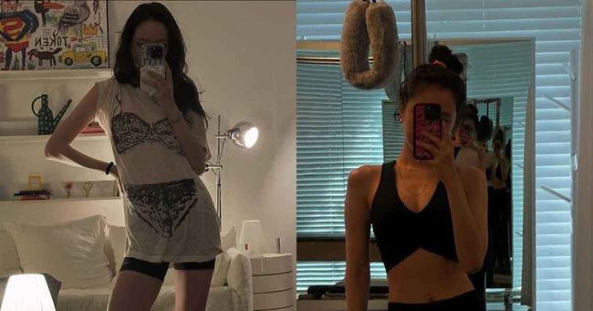 '167cm·46kg' 손나은, 실제로 보면 이런 모습…18인치 개미 허리 [★SHOT!]