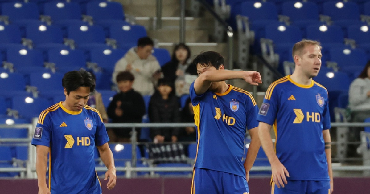 K리그 3연패 울산, 참담한 굴욕···상하이 외국인 듀오에 해트트릭+도움 해트트릭 헌납 ‘ACLE 5전 전패’