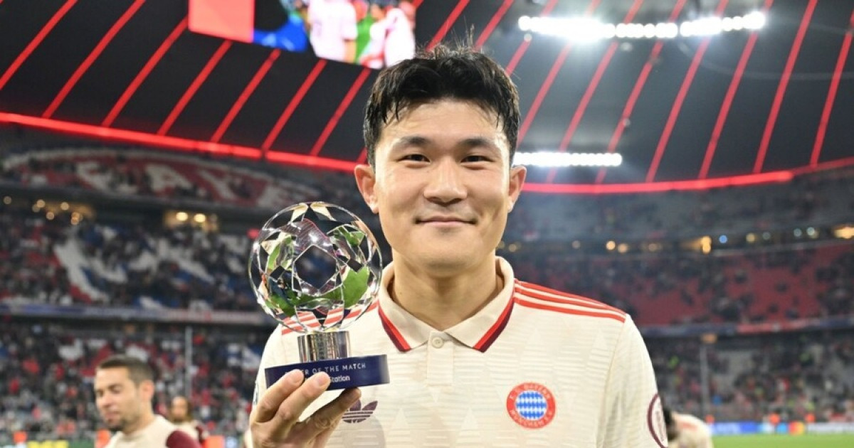 [오피셜] '이강인 막고 결승골 포효' 김민재 첫 MOM 쾌거…뮌헨, PSG 1-0 꺾고 11위 점프→PSG는 16강 '실패 위기'