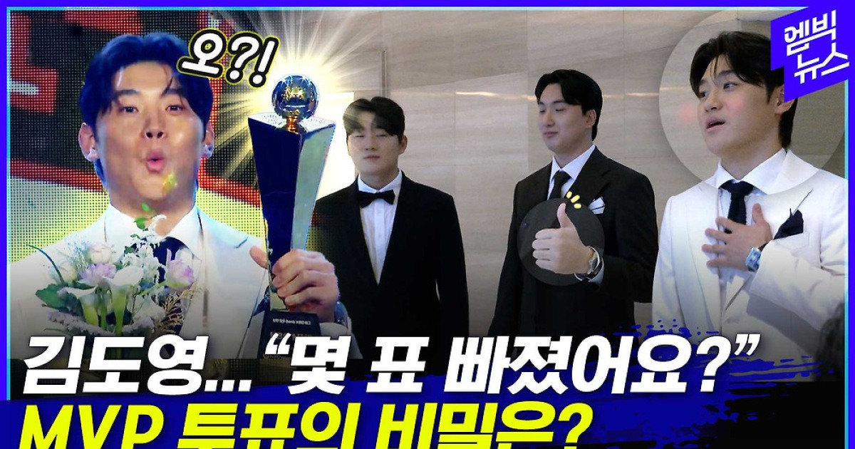 [엠빅뉴스] '만장일치 불발' 김도영...MVP 투표의 비밀은?