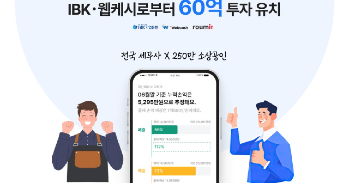 세모리포트, IBK기업은행·웹케시로부터 60억 원 규모 투자 유치