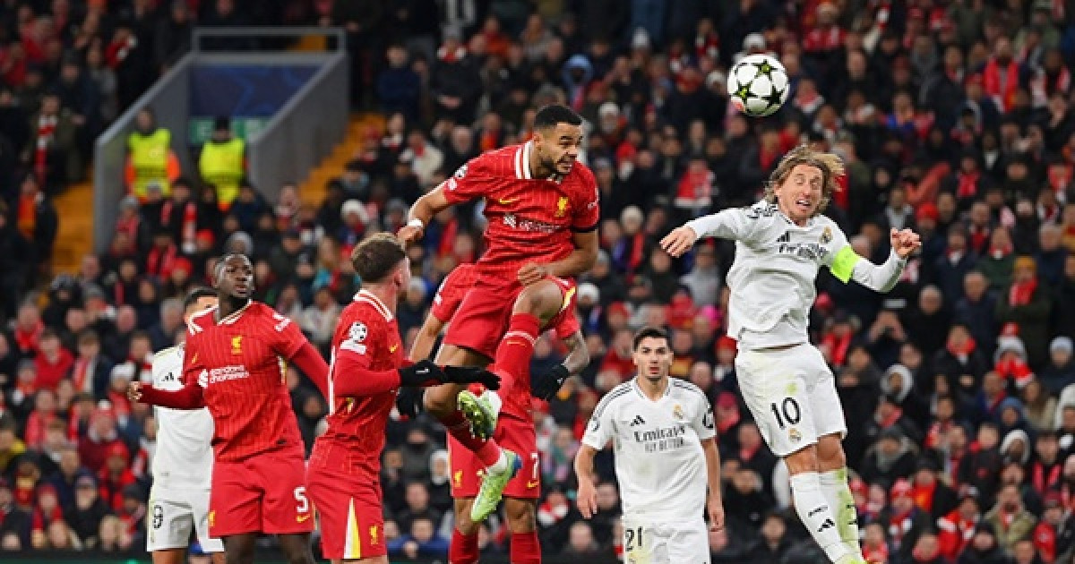 리버풀, '음바페 PK 실축' 레알 마드리드 2-0 격파…UCL 5연승+1위