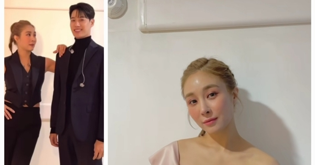 “이 언니 자기가 핑크 공주인 줄” 옥주현, 173cm 눈높이로 김성식 ️