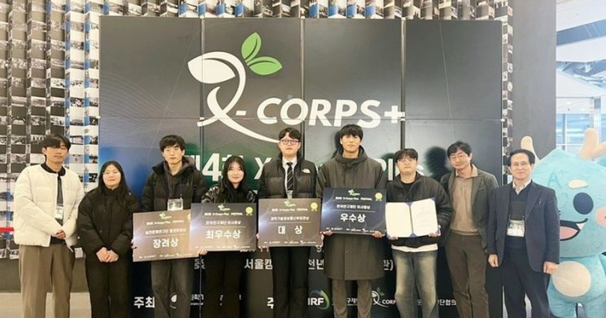 목포대, ‘X-Corps Plus Festival’ 수상 휩쓸어