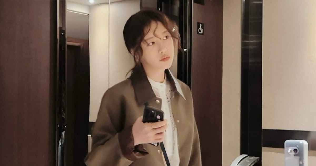 '48kg' 이지아, 말라도 너무 말랐어…부러질 듯한 '극세사 각선미' [MD★스타]