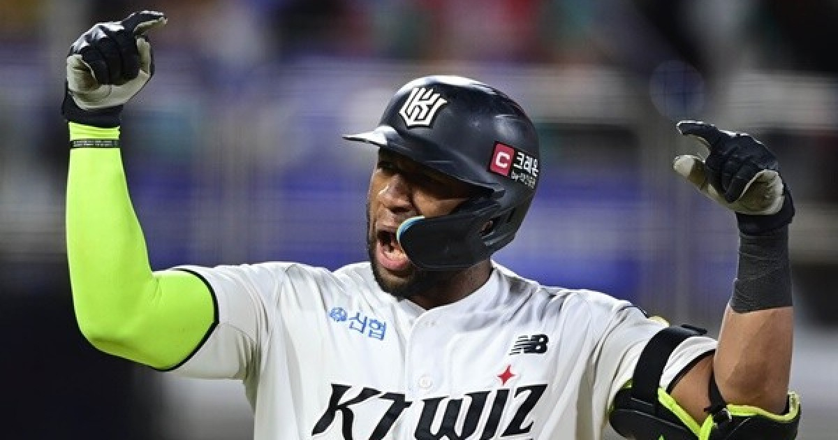 'MVP 출신' 로하스까지… 무서운 kt wiz, 검증된 경력자들로 외인 구성[초점]