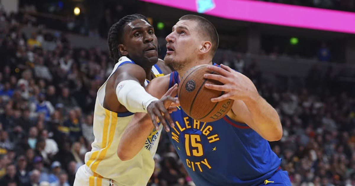 NBA 덴버, '요키치 38점 맹활약' 승리…GSW 5연패 부진