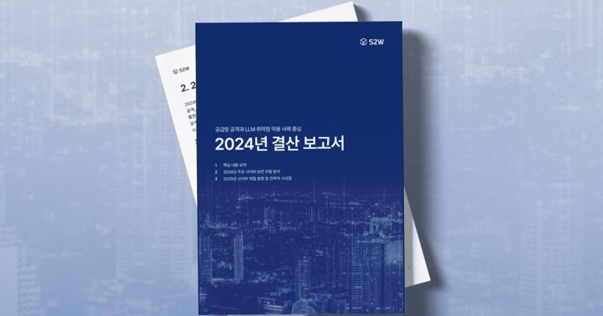 S2W, '2024년 사이버 위협 결산 보고서' 공개