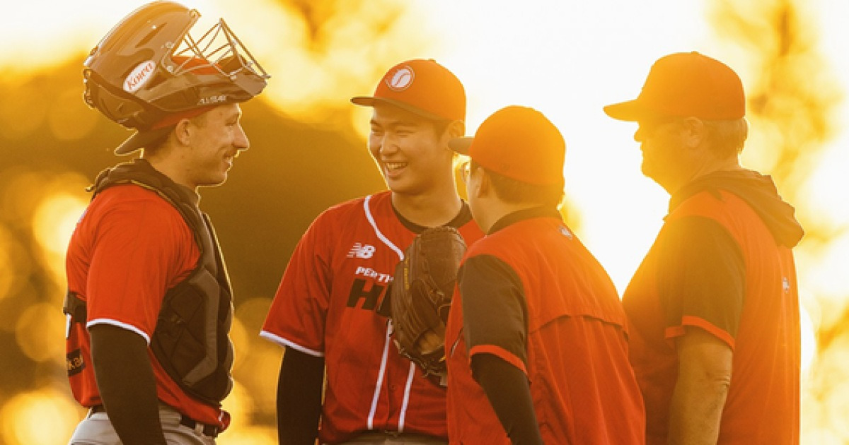 호주 14이닝 8볼넷, 2경기 노히트에 팀 MVP··· NC 신영우는 성장 중