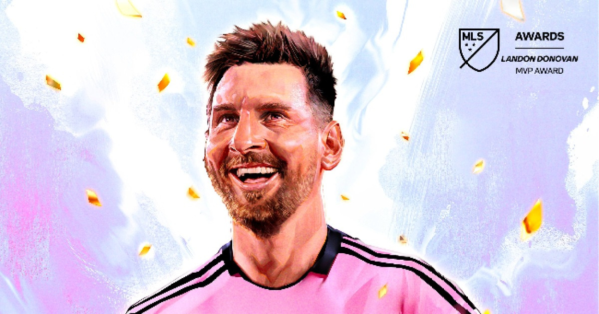 GOAT, 미국까지 평정했다!…메시, 2024 MLS MVP 수상 → 20골 16도움, 단일 시즌 최다 공격P