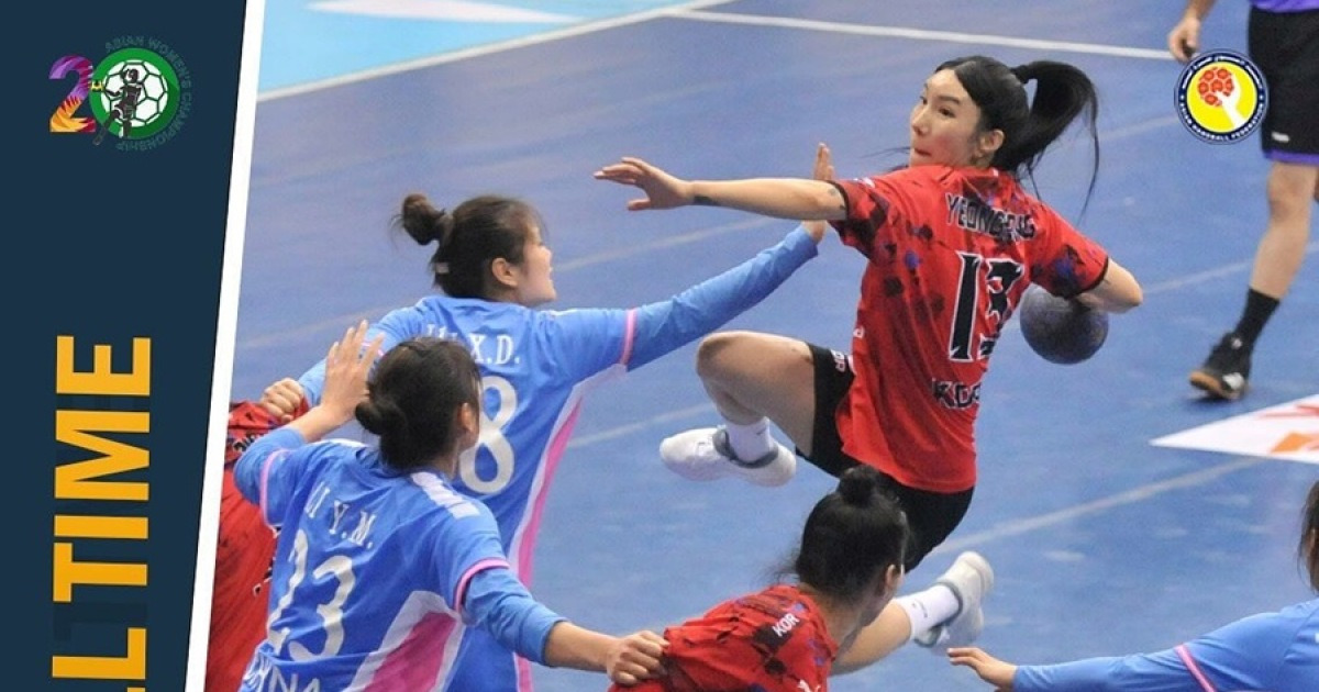 한국 여자핸드볼 아시아선수권 4강 진출→세계선수권 출전권 획득