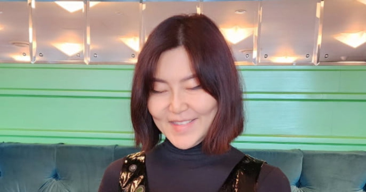 '53세' 한혜연, 14kg 감량 후 케이크보다 작은 얼굴…각선미까지 갓벽