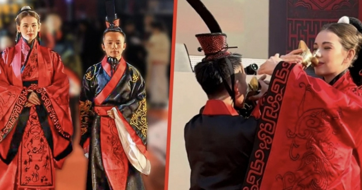 '수년간 연애 실패' 158cm 중국남, 176cm 벨라루스 모델과 결혼