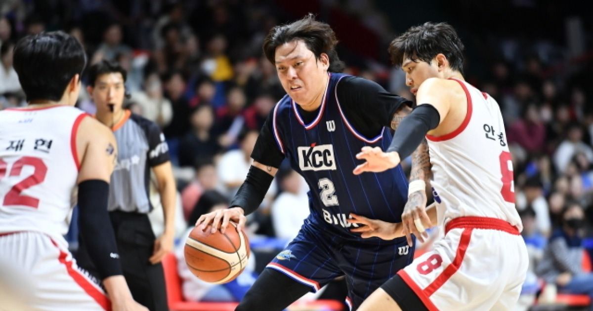 미쳤다! 최준용 42득점 13리바운드 맹폭!…KCC, SK 9연승 저지
