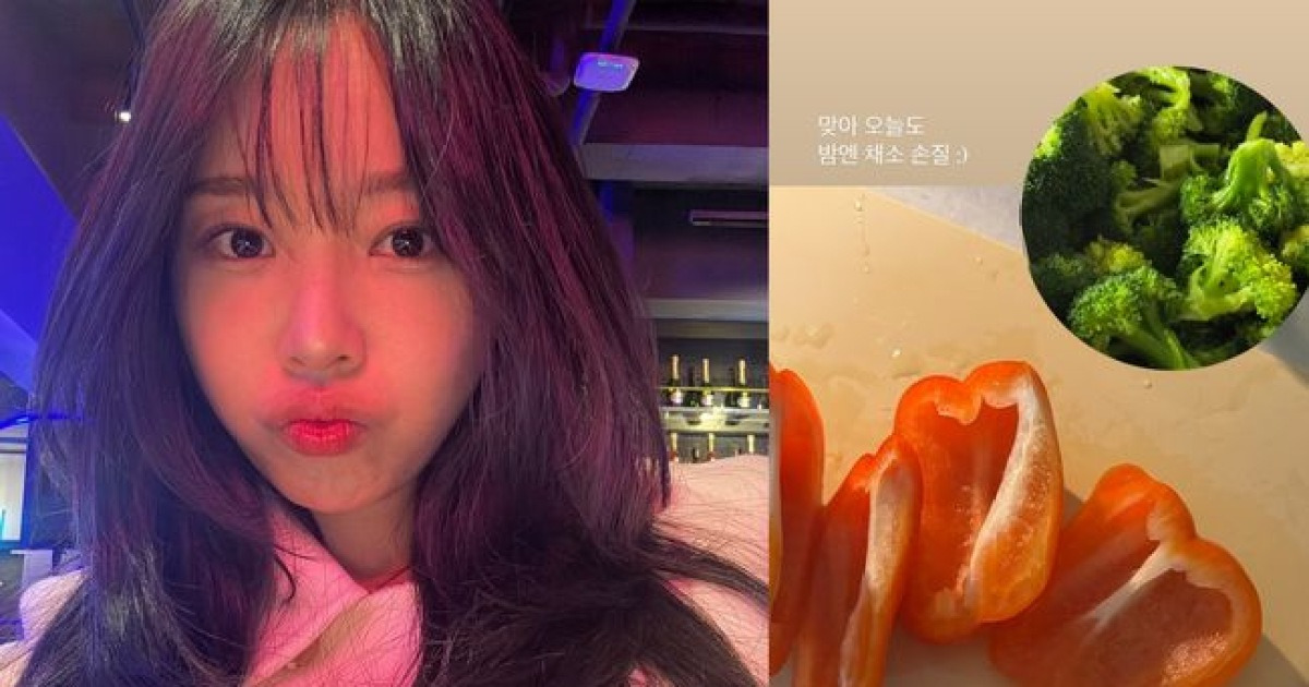 '박성광♥' 이솔이, 이렇게 먹으니까 45kg [★SHOT!]