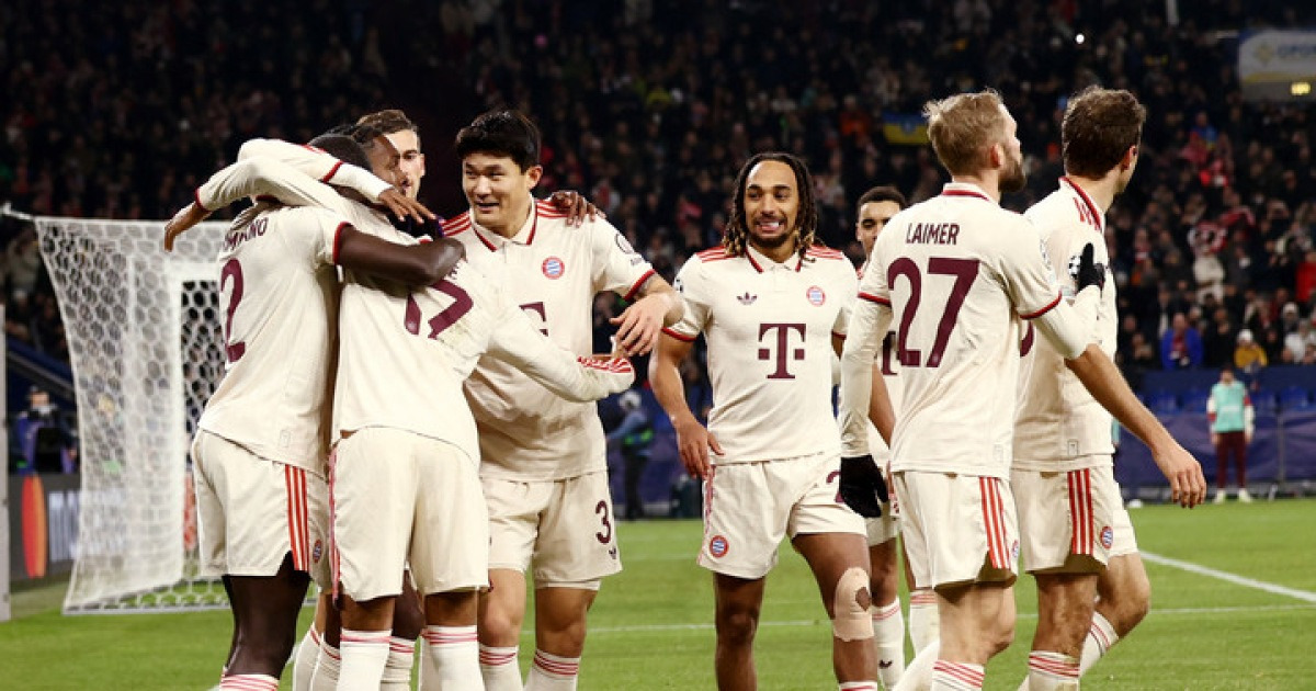 '김민재 88분 출전' 바이에른 뮌헨, 샤흐타르전 5-1 대승...UCL 3연승 질주-순위 끌어올려
