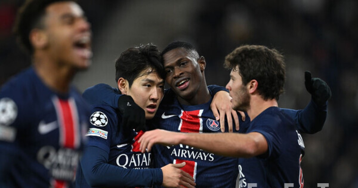 [ucl.star] ‘기회창출 3회+드리블 3회+롱패스 100%’ 이강인, PSG 3-0 완승 이끌다