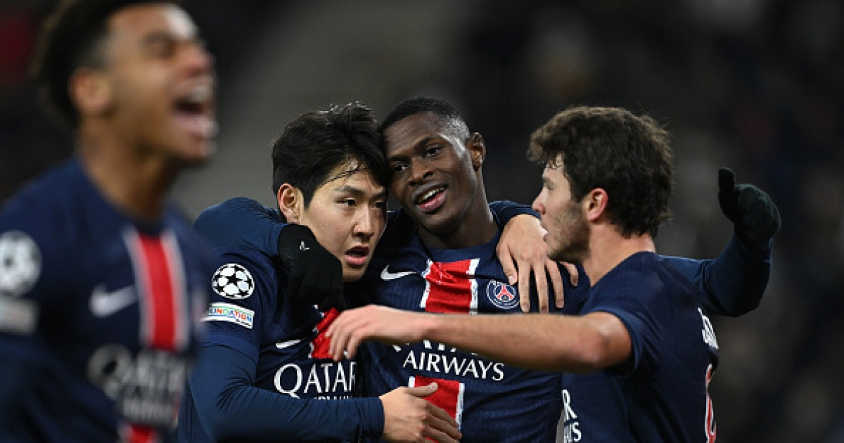 아깝다, UCL 첫 골! 이강인, 날카로웠던 ‘왼발 슈팅’···PSG, ‘두에 1골 1도움’ 앞세워 잘츠부르크 3-0 격파[UCL 리뷰]