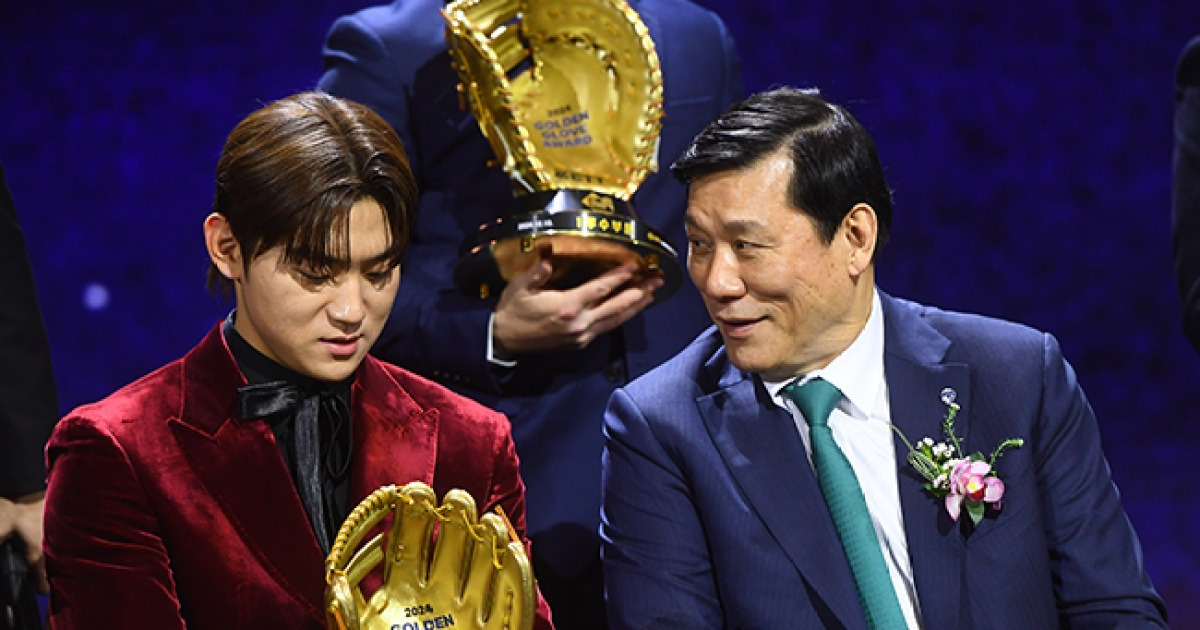 "KBO 있는 동안 계속 받고 싶다" 김도영, 향후 GG 싹쓸이 선언