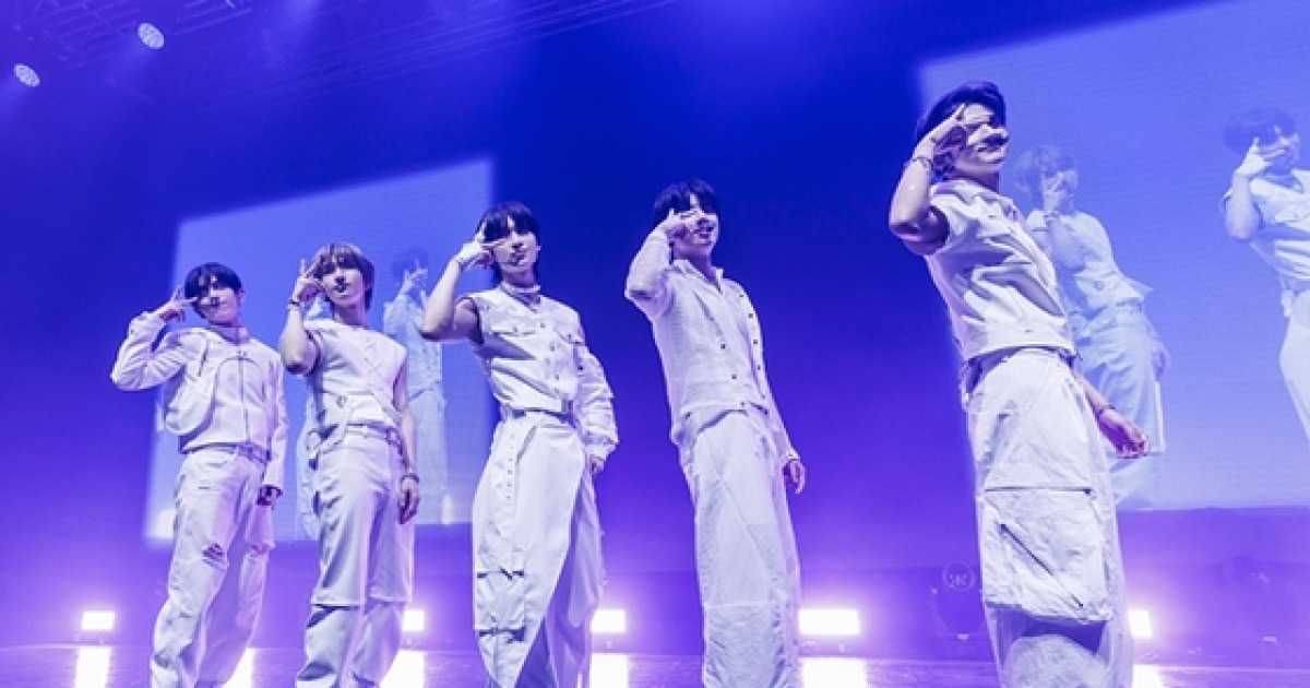 '큐브 신인' 나우어데이즈, 일본서 미니 라이브 성료