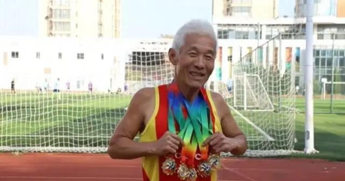 인터넷 스타된 中 ‘할배 탄환’... 70대에 100m 13초대 기록
