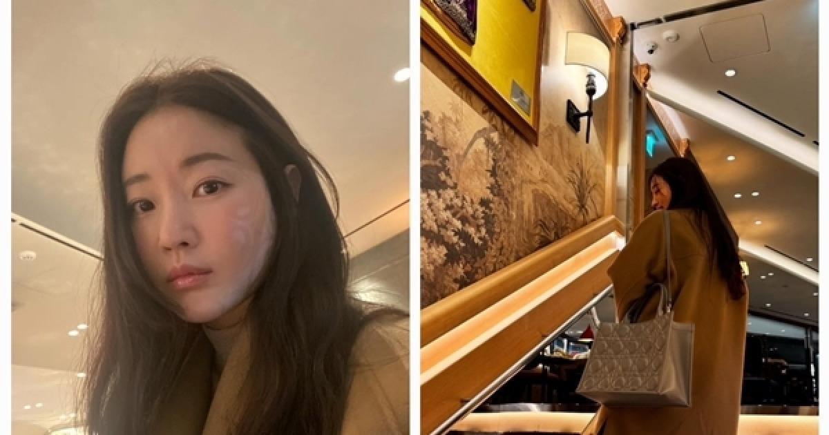 김사랑, 173cm 키도 큰데 계단을 한번에 올라? 하체가 3분의 2 실화?