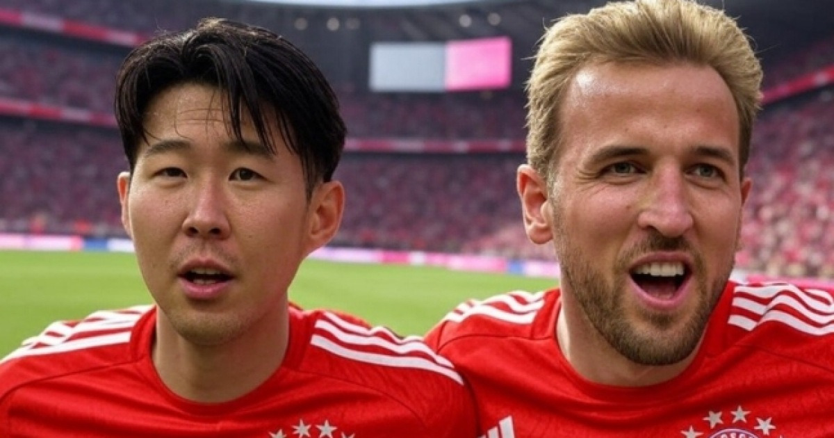 "손흥민 >>> 뮌헨 윙어 3인방"…"쏘니 데려오고 싶다!" 케인 러브콜→뮌헨 팬도 '들썩'
