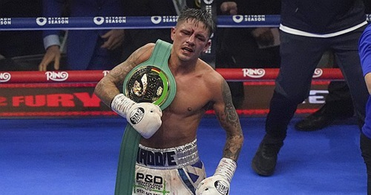 Saudi Arabia Boxing Lowe McGregor