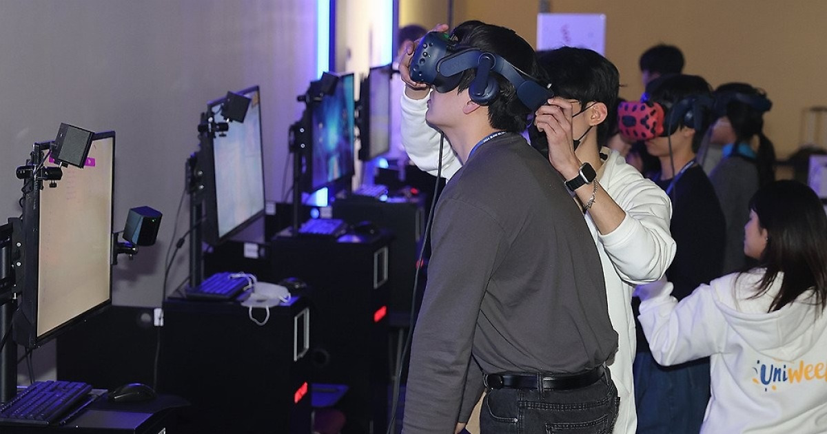 '유니위크(Uni-week)', VR 게임 체험