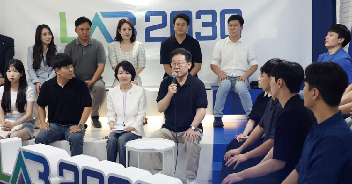 압도적 지지율? 이재명의 숙제는 낮은 2030 지지율과 저조한 신뢰도 [배종찬의 민심풍향계]