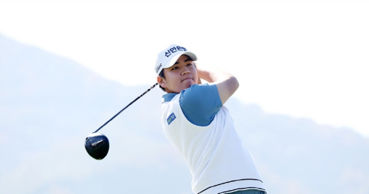 'KPGA 6관왕→LIV골프 진출' 장유빈, 25세 이하 주목할 선수 선정