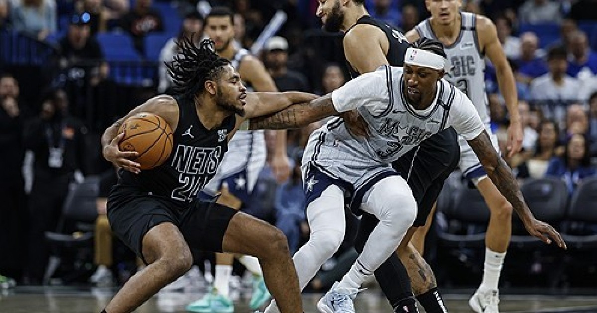 Nets Magic Basketball