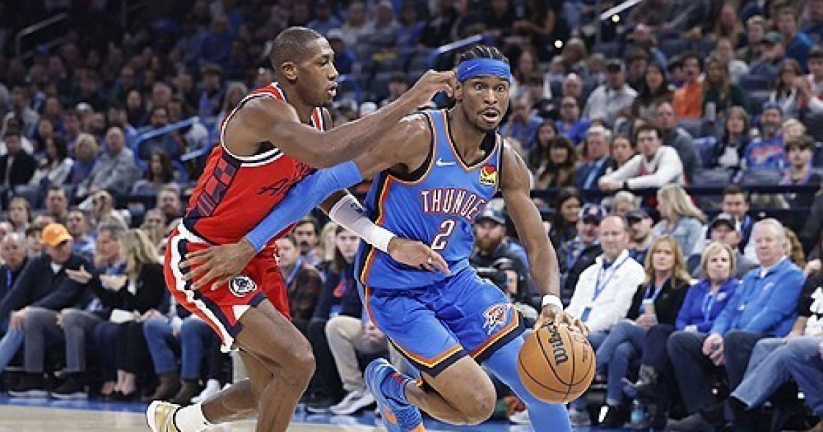 [NBA] ‘SGA 29점 맹활약’ OKC, LAC 제압하고 파죽의 13연승