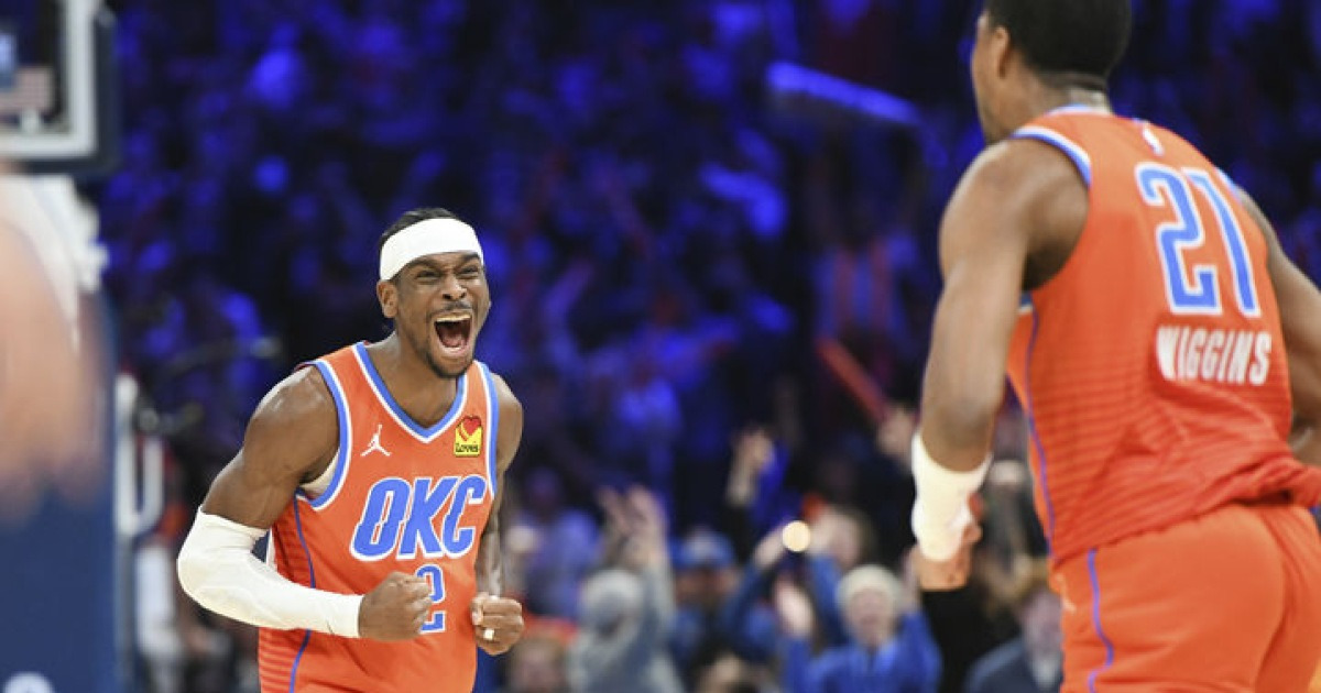 NBA 오클라호마시티, 뉴욕 꺾고 14연승 질주…SGA 33득점