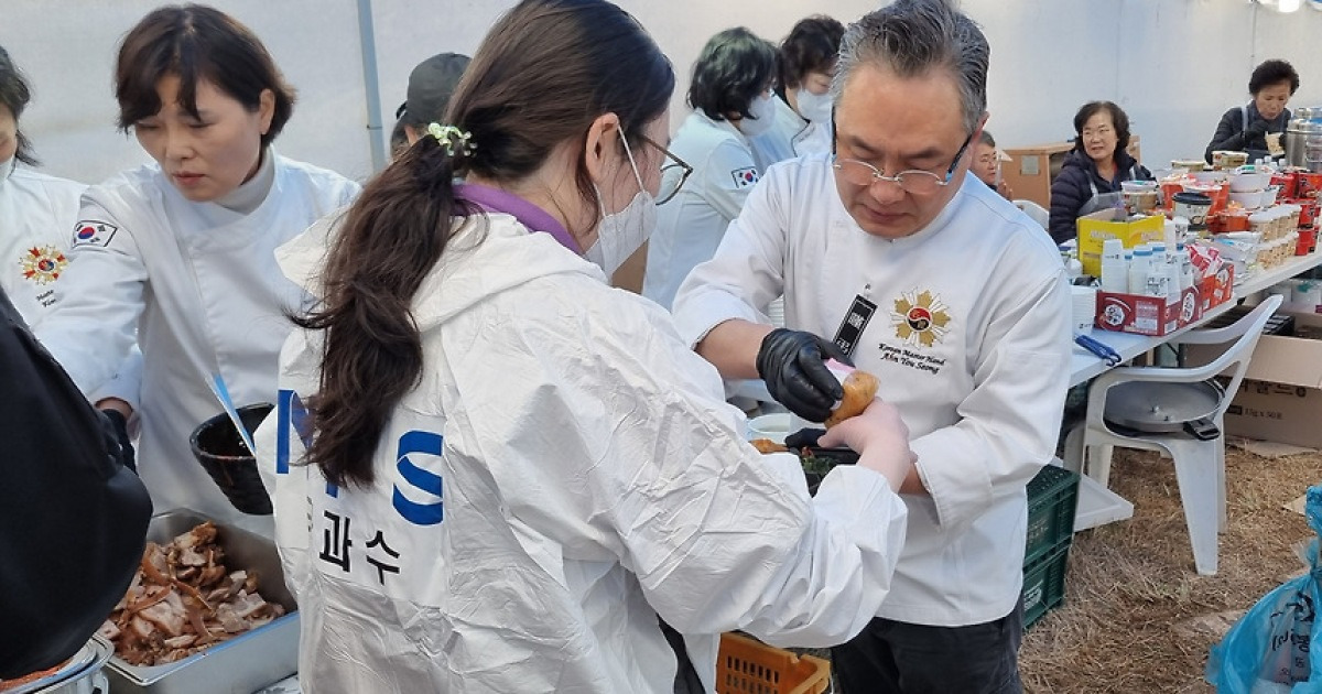 Healing Through Food: Culinary efforts for Muan disaster responders