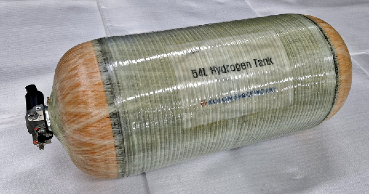 Kolon Spaceworks’ mobility-use hydrogen tank receives int’l certification