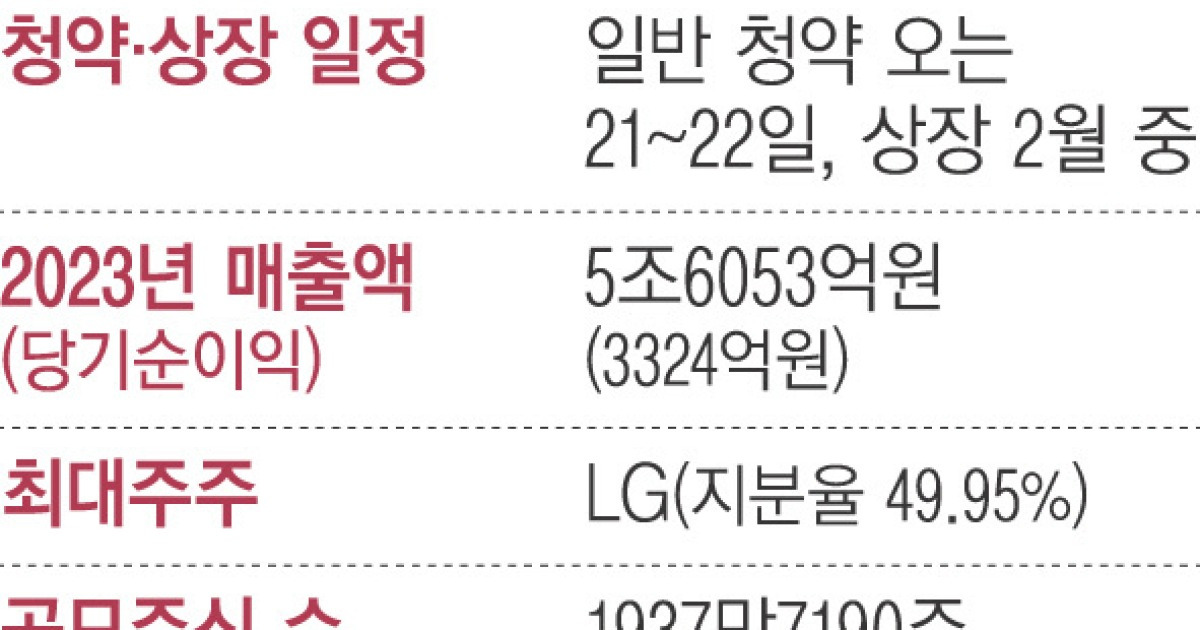 ‘6조’ LG CNS 기업공개 “IPO로 투자재원 마련”