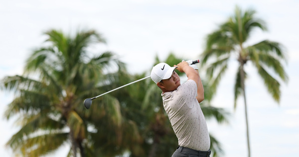 ‘시즌 첫 출격’ 김주형, PGA투어 소니오픈 1R 44위