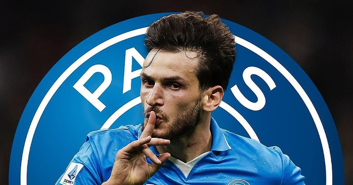 초대형 HERE WE GO 뜬다...'세리에 MVP' 나폴리 에이스, PSG로 '이적료 1050억' 빅딜